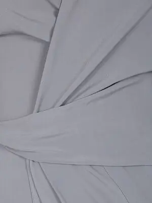 Rick Owens Asymmetrical Draped Midi Dress