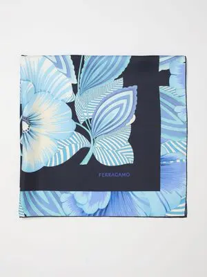 FERRAGAMO Neck Scarf - Blue