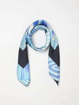 FERRAGAMO Neck Scarf - Blue
