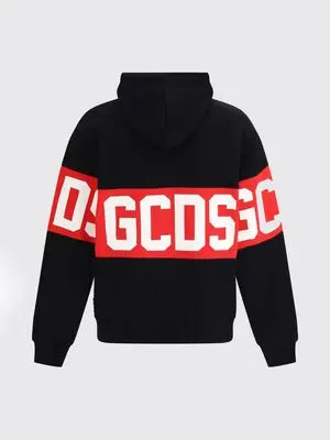 Gcds Cotton Hoodie With Logo