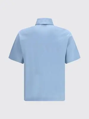 FERRAGAMO Cotton Polo With Gancini Logo