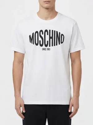 Moschino Cotton T-shirt With Logo - White