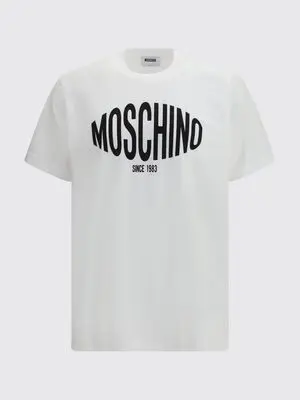 Moschino Cotton T-shirt With Logo - White