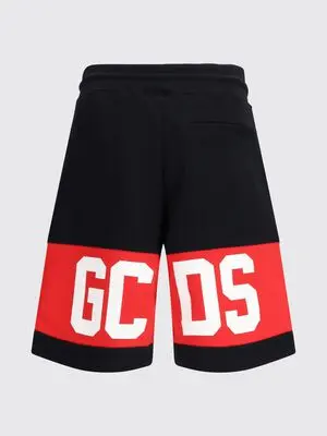 Gcds Stretch Cotton Jogging Shorts - Black