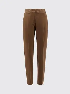 Max Mara Cropped Crêpe Trousers - Brown