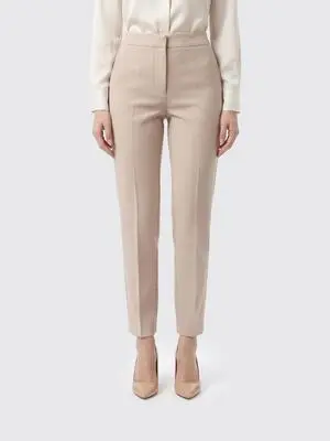 Max Mara Cropped Crêpe Trousers - Sand