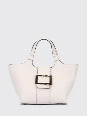 ROGER VIVIER Handbag With Buckle Detail - Ice