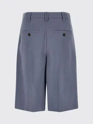 Brunello Cucinelli Tailored Linen Blend Shorts - Blue 1