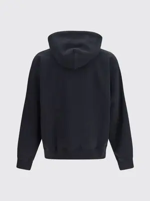 Off-White Cotton Hoodie With Logo Detail