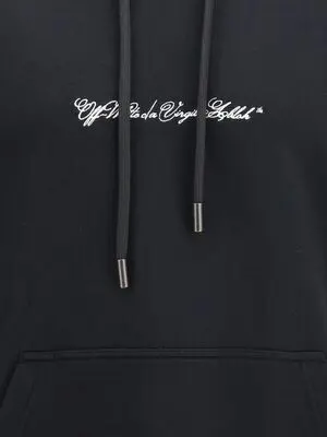 Off-White Embroidered Logo Hoodie