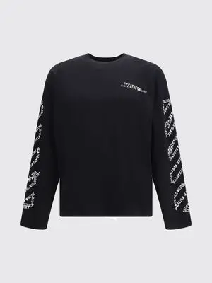 Off-White Cotton T-shirt With Arrow Logo