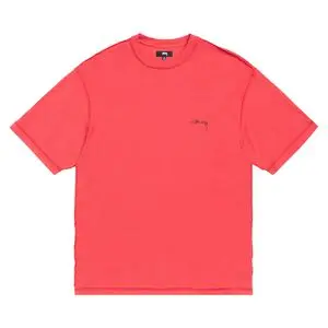 StÜssy Lazy Short-sleeve Tee - Red