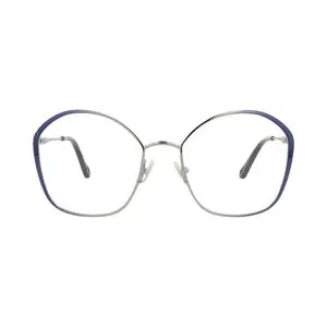 Chloé Round Metal Optical Frames - Blue