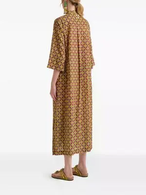 Malìparmi Floral Print Midi Dress