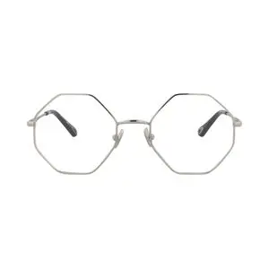 Chloé Square Metal Optical Frames - Silver