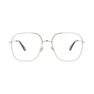 Chloé Square Metal Optical Frames - Silver