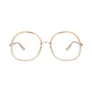 Chloé Round Optical Frames - Orange