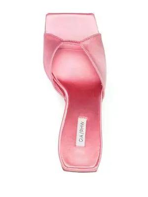 GIABORGHINI Rosie 14 Satin Sandals