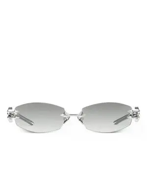 GENTLE MONSTER Manifesto 02 Embellished Sunglasses - Silver