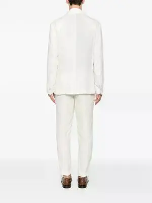 Eleventy Pinstripe-pattern Suit - Neutrals