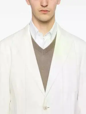 Eleventy Pinstripe-pattern Suit - Neutrals