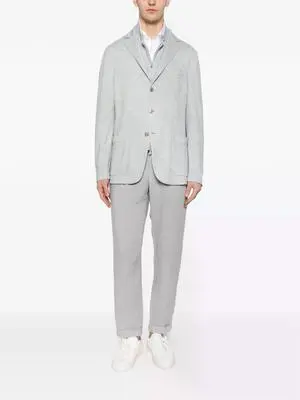 Eleventy Drawstring Trousers - Grey
