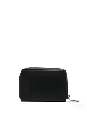 Yohji Yamamoto Twist-lock Detail Wallet - Black