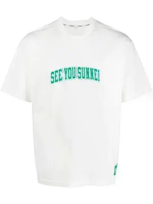 Sunnei Logo-patch Short-sleeved T-shirt