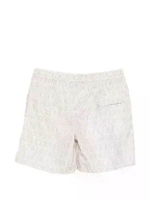 Eleventy Geometric-patterned Swim Shorts
