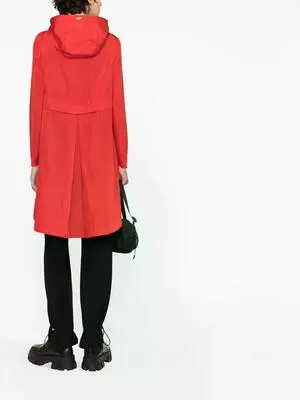 Herno Techno Taffeta Drawstring-hood Parka