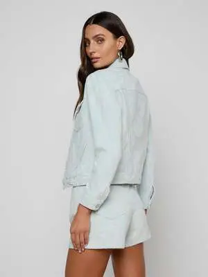 L'Agence Maven Jacket - Cloud Damask