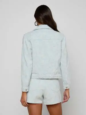 L'Agence Maven Jacket - Cloud Damask