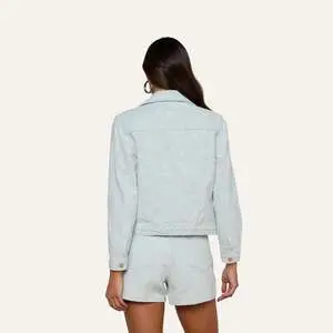 L'Agence Maven Jacket - Cloud Damask