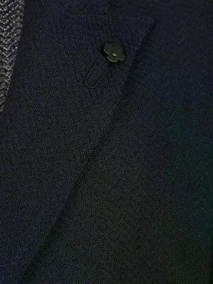 LARDINI Double-breasted Cotton Blazer