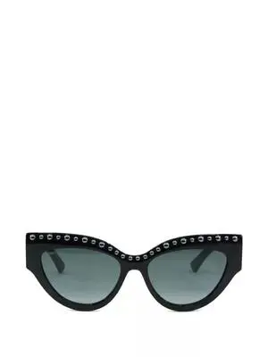 JIMMY CHOO Studded Cat-eye Sunglasses - Black