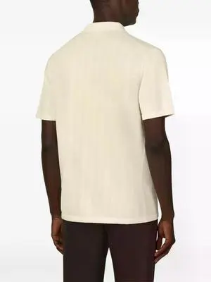 Boggi Milano Knitted Shirt In 100% Organic Cotton