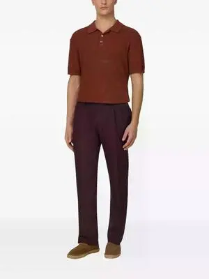Boggi Milano Button-up Polo Shirt