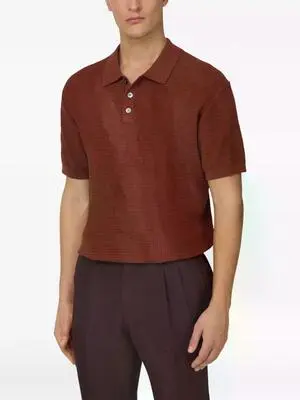 Boggi Milano Button-up Polo Shirt