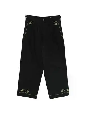 BODE Embroidered Trousers
