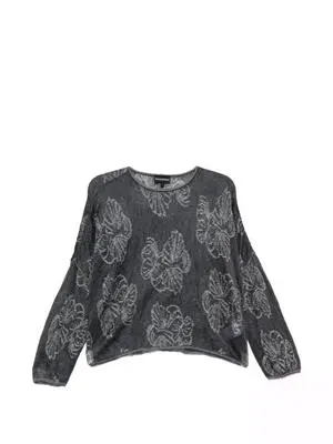 Emporio Armani Patterned Sweaters For Women