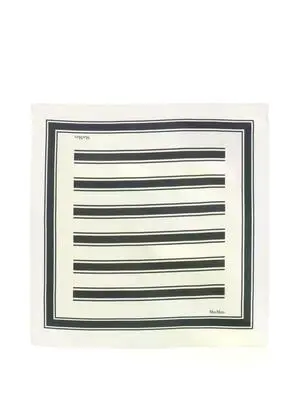 Max Mara Striped Scarf - Neutrals