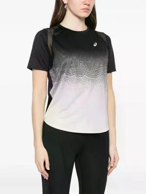 Asics Mesh-panel Printed T-shirt