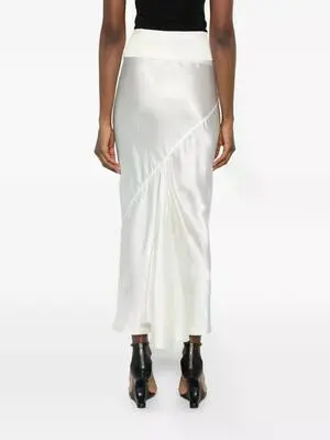 Rick Owens Gathered Midi Skirt