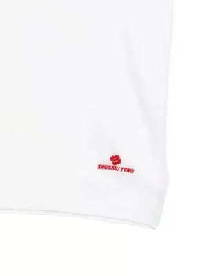 SHUSHU/TONG Mock-neck Knitted Top