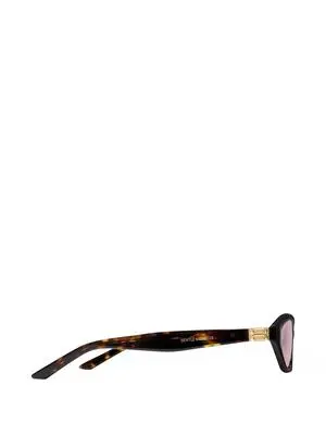 GENTLE MONSTER Geometric Frame Sunglasses - Brown