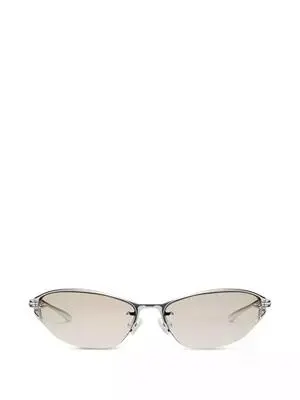 GENTLE MONSTER Futura 02 Sunglasses - Silver