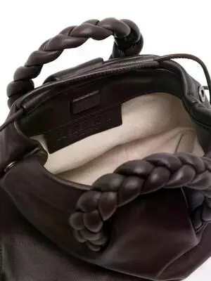 Hereu Small Bombon Leather Tote - Brown