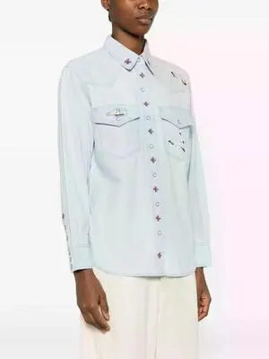 Filson Embroidered Denim Shirt