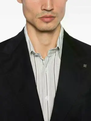 Tagliatore Virgin Wool Jacket - Black