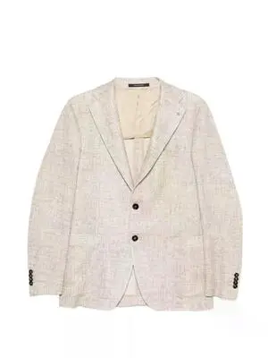 Tagliatore Single-breasted Blazer - Neutrals